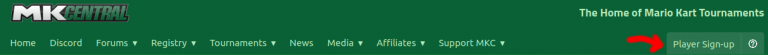 MKCentral Registry Guide – Mario Kart Central